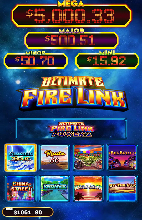 ULTIMATE FIRE LINK POWER 2 8in1 multigame for vertical monitor